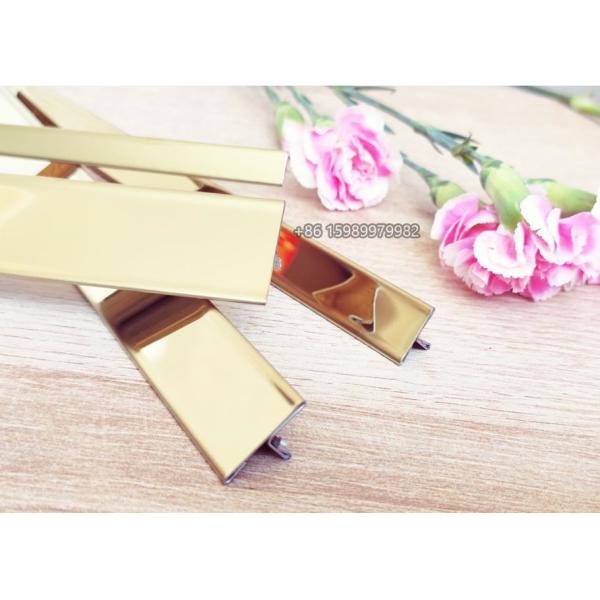 Quality Commercial Stainless Steel T Profile 20mm Tile Trim Multiapplication for sale