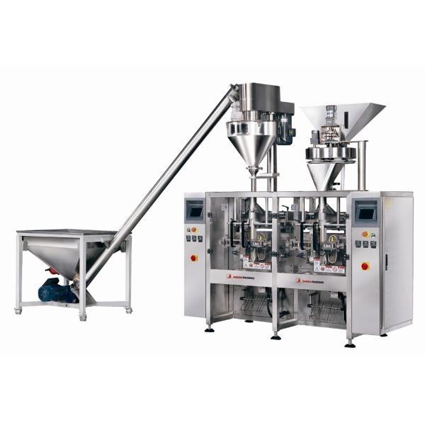 Quality pneumatic control Vertical Pouch Sealing Machine 3.5kw Cashew Nut Pouch Packing Machine for sale