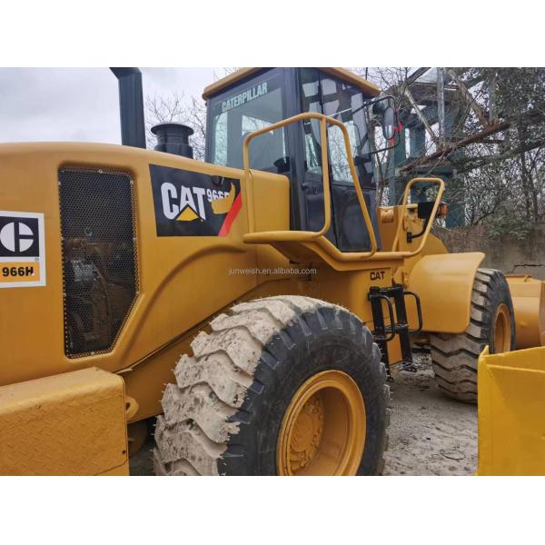 Quality Bucket Wheel Loader Used Caterpillar 966H with Fully Hydraulic System and Strong for sale