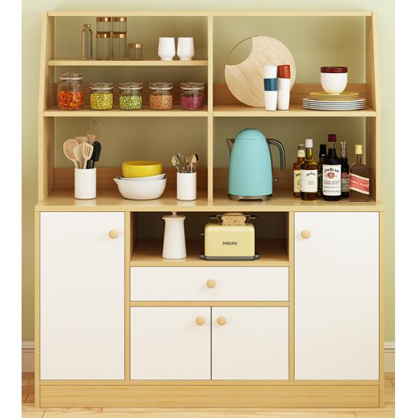 Quality Wooden 141.5cm Height Sideboard Storage Cabinet Scratch Resistant for sale