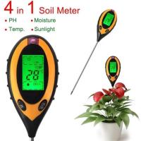 Quality Plastics and Stainless Metal 4-in-1 Soil Fertility Tester for Garden Farm for sale