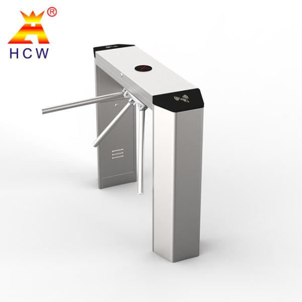 Quality RFID Card Reader Tripod Turnstile Gate 240V ARM Control For Pedestrian for sale