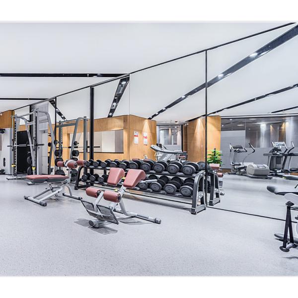 Quality High Definition Frameless Wall Mirror Large Wall Mirror For Yoga Room for sale