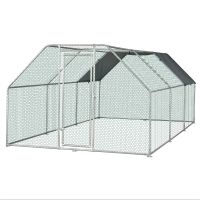 Quality CE Easy Clean 54.5kgs 6x3x2m Walk In Chicken Cage for sale