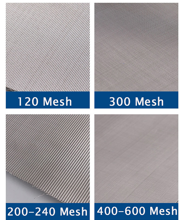 High Precision Dense Dutch Mesh 304 316L Type Filter Cloth For ...