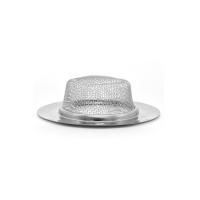 Quality Ss201 Stainless Steel Sink Basket Kitchen Sink Mesh Strainer Garbage Food ANSI for sale