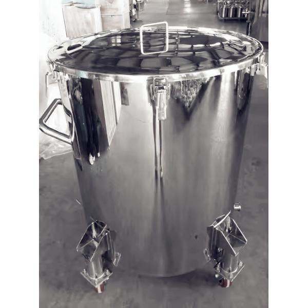 Quality Sanitary Vessel Cosmetic 316 Stainless Steel Chemical Storage Tank for sale