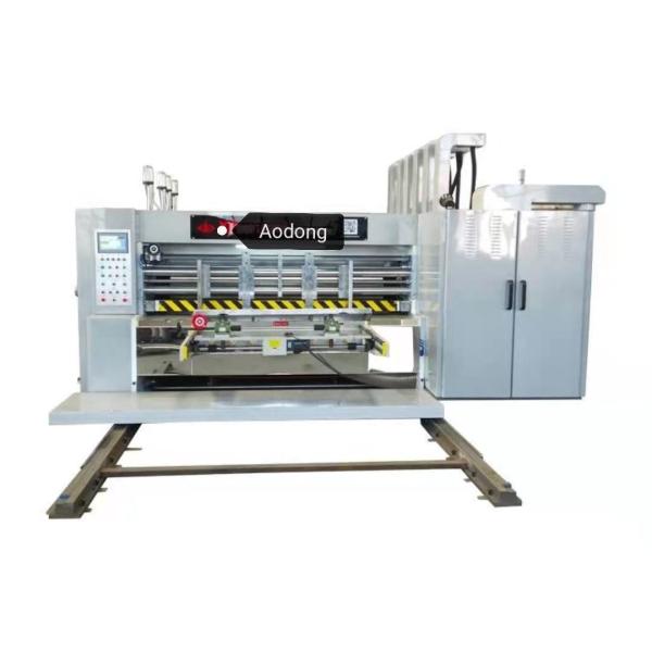 Quality Paperboard Flexo Printing Slotting Die Cutting Machine Long Lifespan for sale