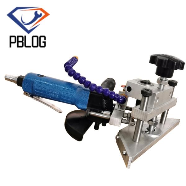 Quality Manufacturer direct sale Pneumatic handheld small machine Safety Corner Glass ceramic slate chamfering machine for sale