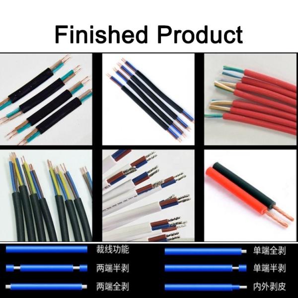 Quality Flat Sheathed Wire Stripping Cutting Machine YH-900-H06 for Multi-Core Harness for sale