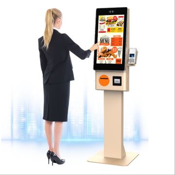 Quality Self Ordering Kiosk With POS Terminal For Restaurant And Store, Fast Food Order for sale