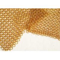 Quality Chain Braid Ring, Chainmail Curtain, Ring Metal Curtain For Building Exterior And Interior Decoration for sale