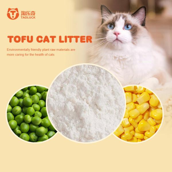 Quality Natural Greentea Tofu Clumping Litter ODM Clumping Biodegradable Cat Litter for sale