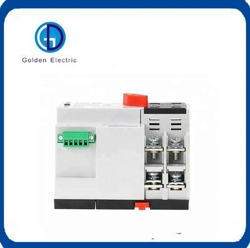 Quality DIN Rail W2r Auto Changeover Switch For Solar Power PV System Customizable for sale