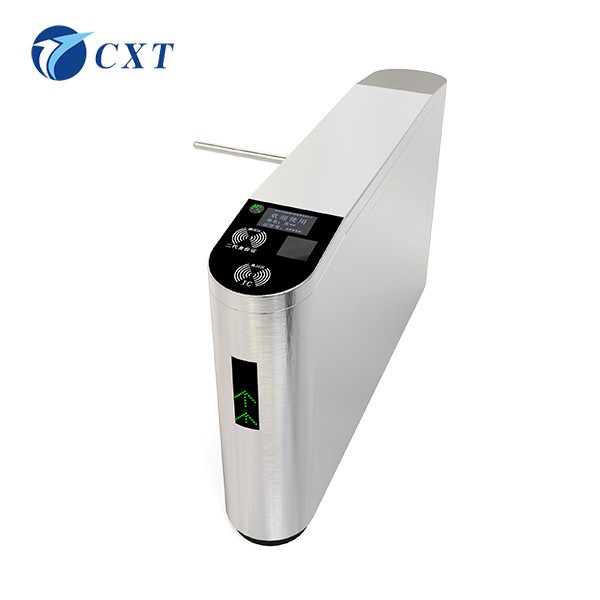 Quality Bridge Type Tripod Turnstile Gate with 1200x280x980mm Dimensions 510mm Pole Length and 30W/24V DC Brushless Motor for sale