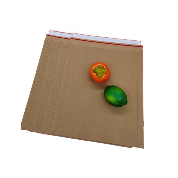 Quality eco friendly ROHS 6x8 Cardboard Mailers Rigid No bubble For Document for sale