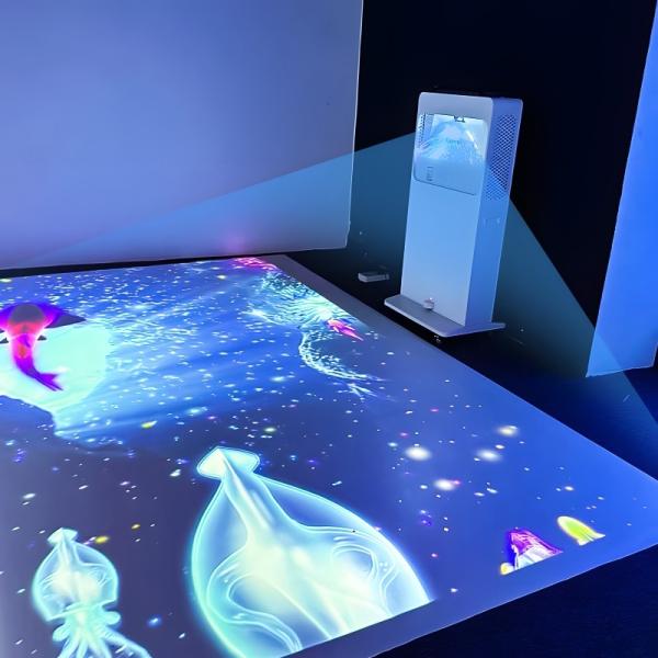 Quality Children'S Paradise Mobile Interactive Floor Projector 3300lm Indoor for sale