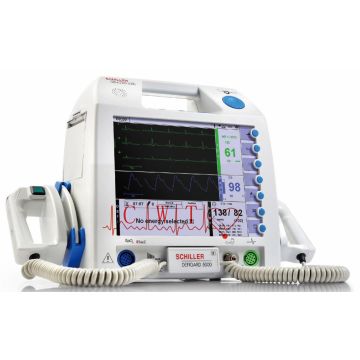 Quality Schiller Defigard 5000 Emergency Heart Shock defibrillator Machine Used To for sale