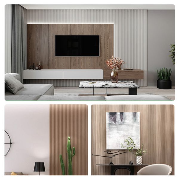 Quality High Quality WPC Louver Panel Fluted Wall Panel For Interior Hotel WPC Wall for sale