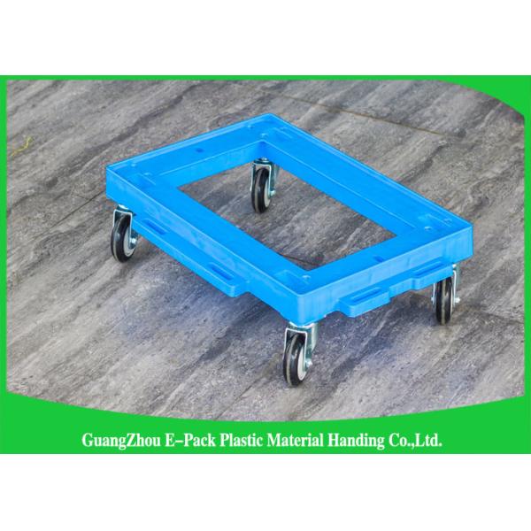 Quality Customized Pallet Plastic Moving Dolly100 - 150KG Capacity 612 * 412 * 145mm for sale