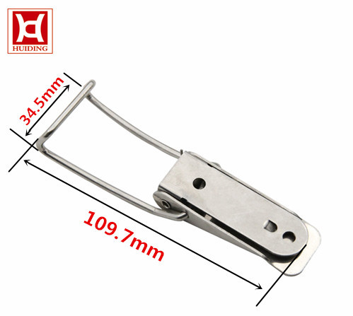 Quality Case Box Toolbox Spring Loaded Toggle Latches Anti Corrosion ISO9001 for sale