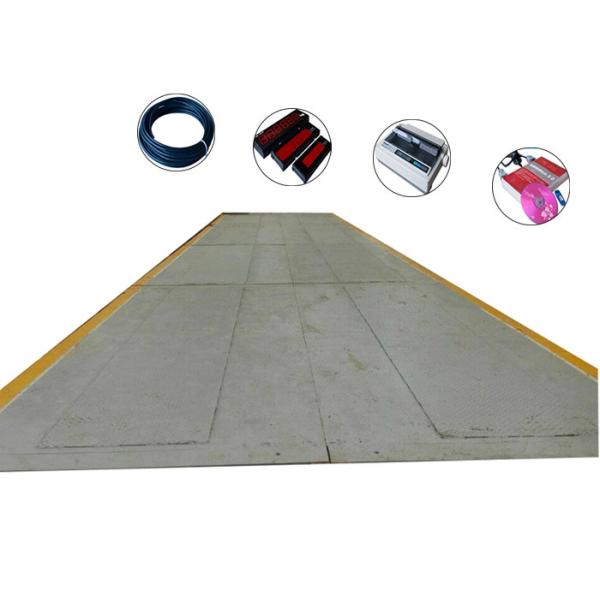 Quality 100T Industrial Weighbridge , 22M Lorry Weighing Scales for sale