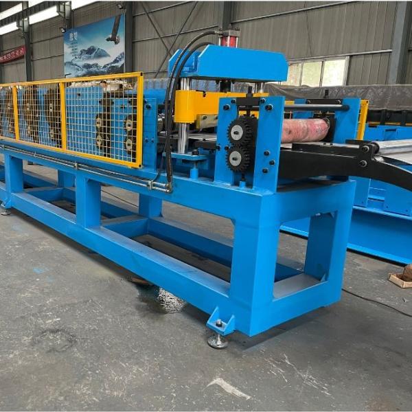 Quality Roofing Water Gutter Roll Forming Machine , Steel Square Downspout Machine for sale