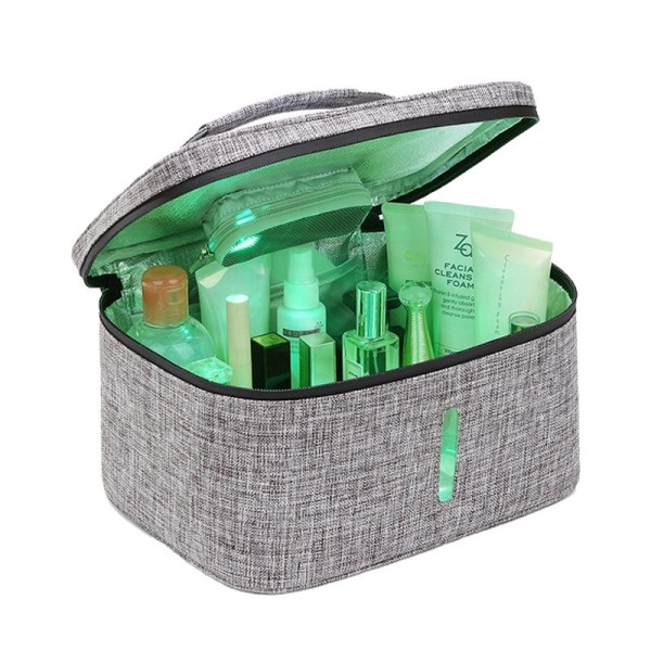 Quality UV Sanitizer Travel Cosmetic Bags For Toothbrushes Underwear Jewelry for sale