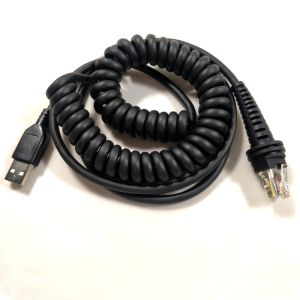 Quality 5V Coiled USB Barcode Scanner Cable CBL-500-500-C00 For Honeywell for sale