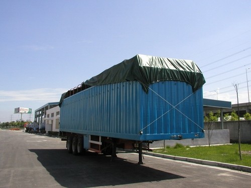 Quality High Strength Steel Van Semi Trailer for sale