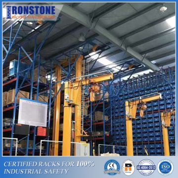 Quality Smart Automatic Storage And Retrieval System Of Warehouse Racking Solution for sale