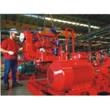 Quality UL/FM Horizontal Split Case Fire Pump Assembly 1 Motor 1 Diesel 1 Jockey for sale