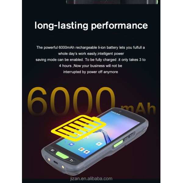 Quality Data Collection industrial pc rugged android tablet with barcode scanner PDAs for sale