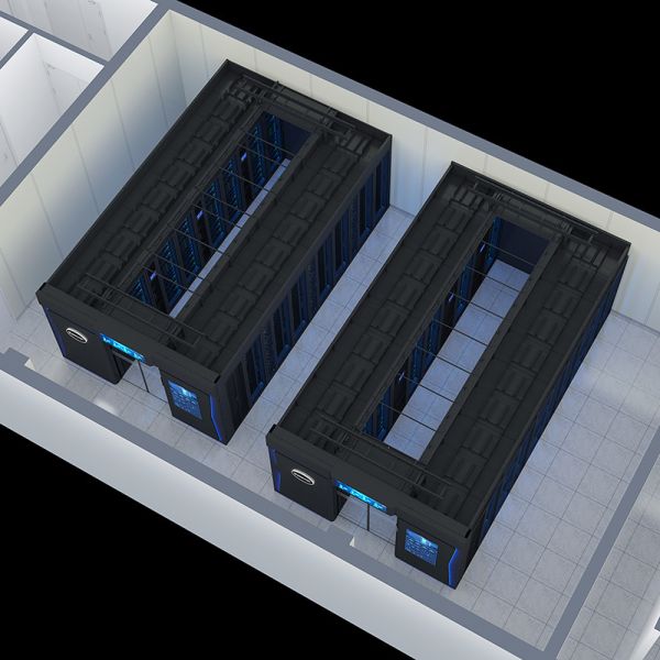 Quality Modular Data Center with Cold Rolled Steel Construction 1100kg Static Payload for sale