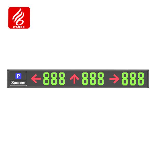 Quality Parking Signage IA31D3 Red Green Threeway Indoor Guidance Screen Guidance Display for sale