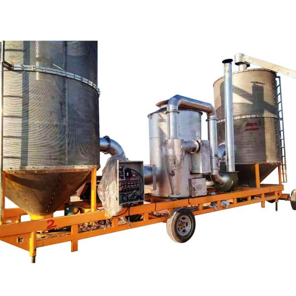 Quality 4 Tons Portable Corn Dryer Machine 20 Tons Per Day Mobile Corn Dryer for sale