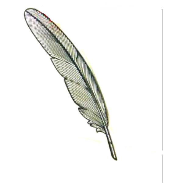 Quality Exquisite Feather Metal Feather Bookmark Ideal Gift Support Classical Through for sale