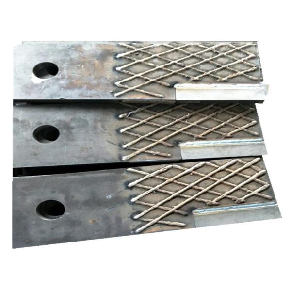 Quality Impact Resistence 150J/Cm2 High Chromium Cane Knife Edges For Mining for sale