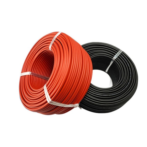 Quality IEC Standard 4mm2 2 Core Solar Cable High Temperature Resistant Copper Conductor for sale