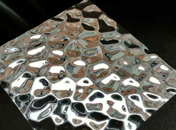 Quality Bright Hammered Pattern Stainless Steel Sheets From Foshan China for sale