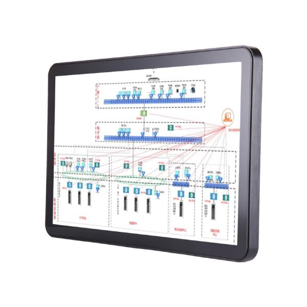 Quality 15.6'' Industrial Touch Screen Monitors Capacitance Control Android for sale