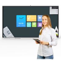 Quality Infrared Touch Screen Whiteboard , Smart Board Interactive Display 60hz Dual for sale