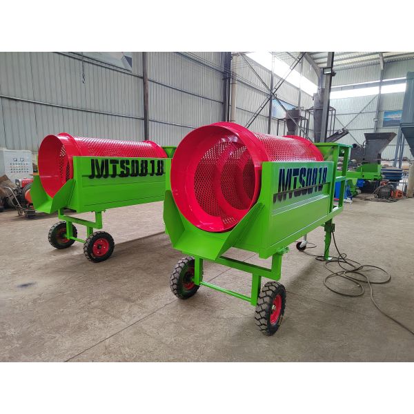 Quality Small Processing Capacity Mobile Rotary Screening Equipment with High Recovery for sale