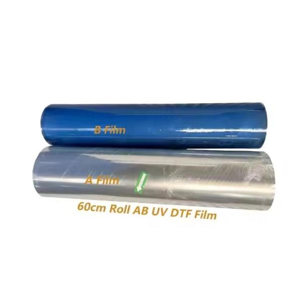 Quality UV DTF AB Film A1 A2 A3 A4 L1800 L805 R1390 6090 UV DTF Transfer Film Sticker Sunproof for sale