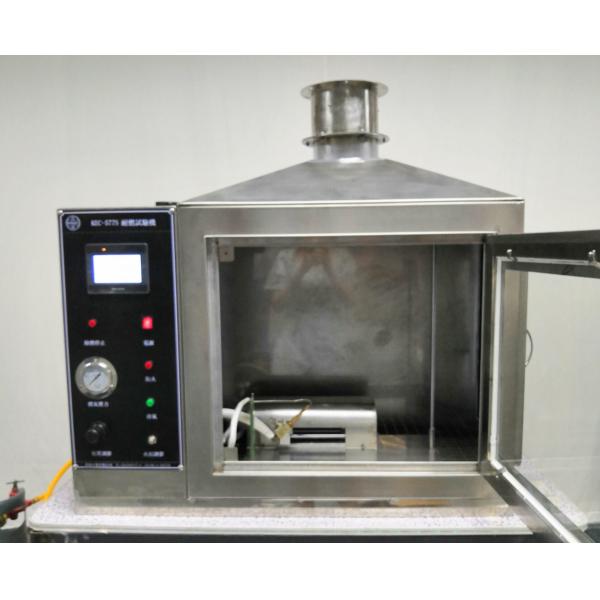 Quality Stainless Steel Flammability Testing Equipment For Fireproof Building Materials for sale