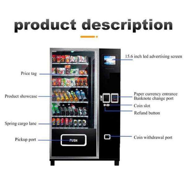 Quality Metal SDK Combo Vending Machine 220V/50Hz Indoor Power 40-450W for sale