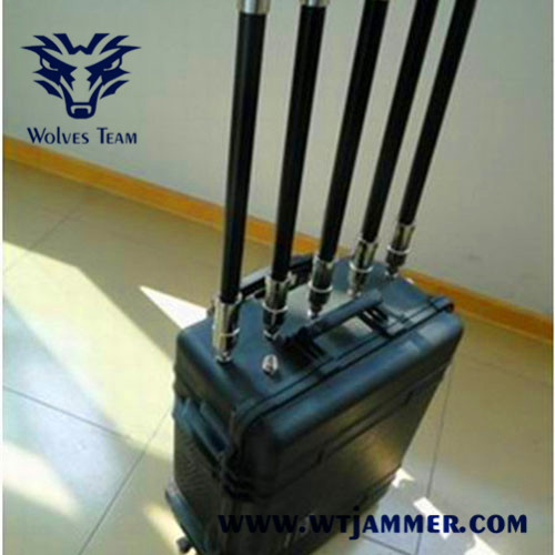 Quality CE FCC 20 - 6000MHz 800 Meters 500W IED Bomb Jammer for sale