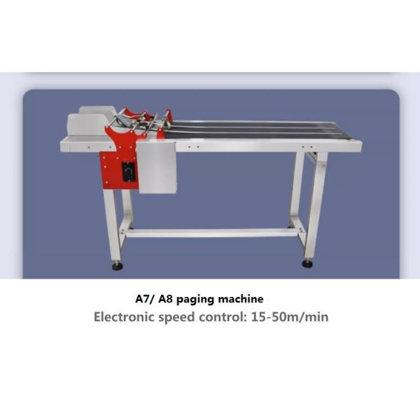 Quality 120w High Speed Full Automatic Dater Printer Coder Used Feeder Paging Machine for sale
