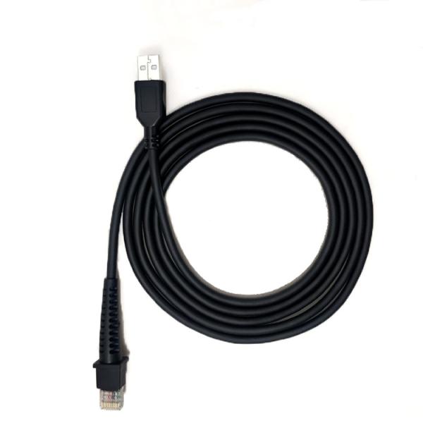 Quality 3m 5m Barcode Reader Cable USB To Rj50 For Gd4100 Gd4310 Scanner for sale