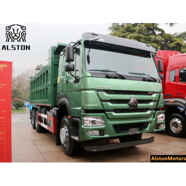 Quality Brand New HOWO 380HP 6x4 Dump Truck for Sale in Kenya (AMT Plug-In Hybrid Tipper) for sale